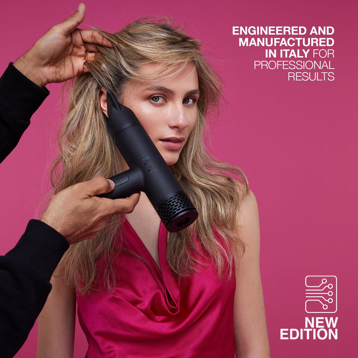 Elchim - Anemos V2 Ultra-Light Professional Hair Dryer with Sonic Micr ...